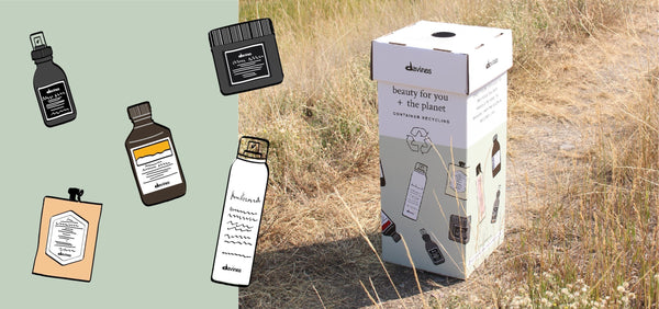 Davines In-Salon Container Recycling: The Take Back Box - Davines Canada